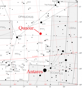 Quaoar and the dance of creation – in bocca al lupo to the dog star